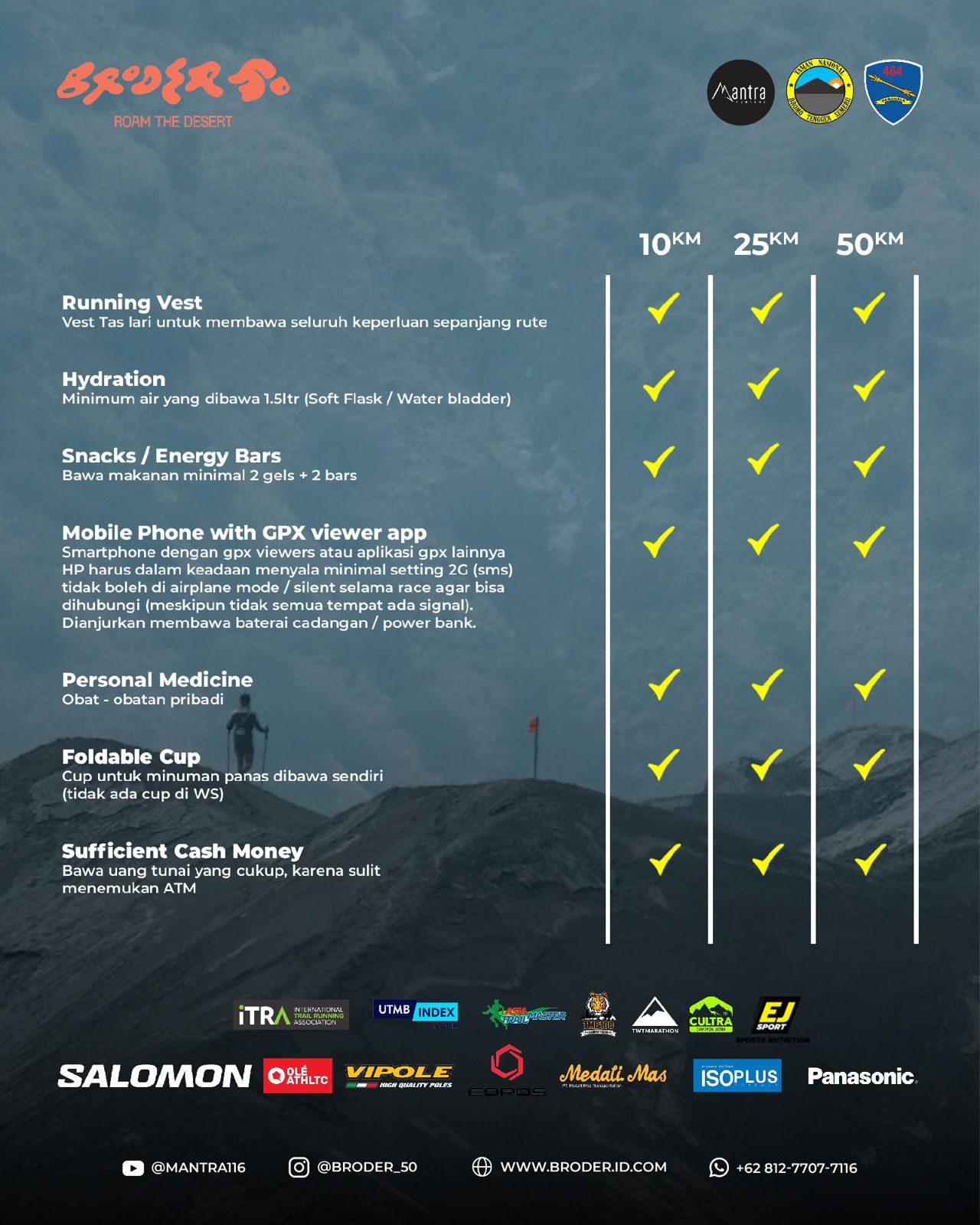 RULES + REGULATION - BRODER50